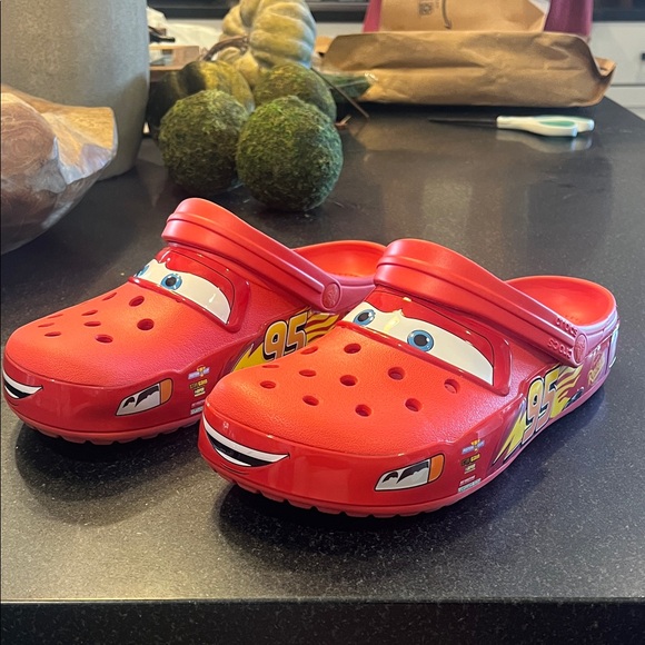 CROCS | Shoes | Crocs Red Adult Clogs Lighting Mcqueen | Poshmark